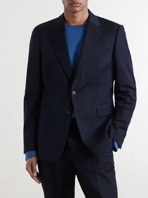 Dries Van Noten Kayno Cotton And Wool-blend Suit