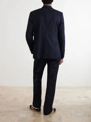 Dries Van Noten Kayno Cotton And Wool-blend Suit