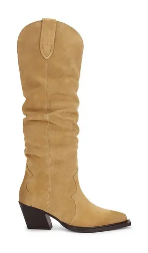Dolce Vita Buckly Boot In Brown