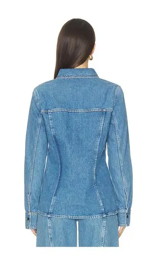 Closed Organic Seaming Shirt In Blue