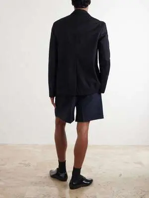 Dries Van Noten Billys Cotton And Wool-blend Canvas Blazer