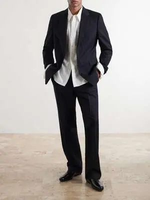 Dries Van Noten Kayno Cotton And Wool-blend Suit