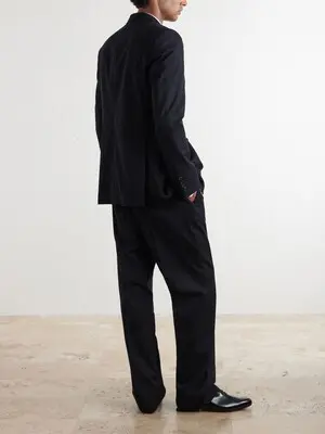 Dries Van Noten Kayno Cotton And Wool-blend Suit