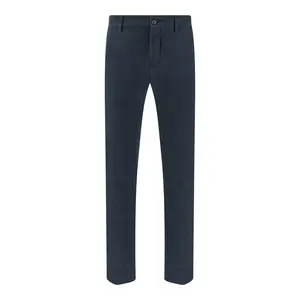 Paul & Shark Bellagio Stretch Cotton Trousers - Navy Blue