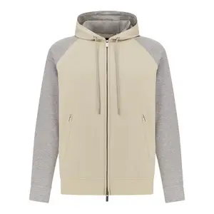 Paul & Shark Hybrid Sweatshirt In Dynamic And Jersey