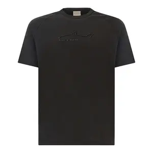 Paul & Shark Cotton Jersey T-shirt With Embroideries