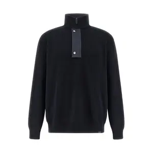 Paul & Shark Tech Wool Half-zip Sweater With Typhoon® Details - Blue
