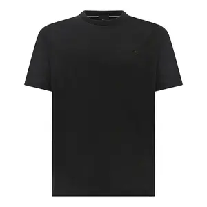 Paul & Shark Fine Piqué Cotton T-shirt - Black