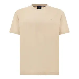 Paul & Shark Fine Piqué Cotton T-shirt - Beige