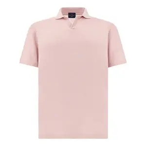 Paul & Shark X-soft Open‑collar Polo Shirt In Cotton Interlock - Zephyr