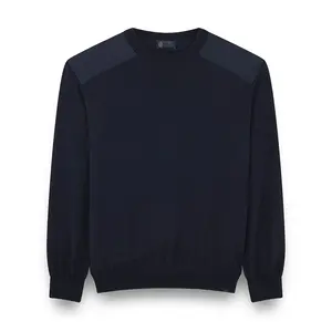Paul & Shark Wool And Silk Crewneck Sweater - Dama Blue