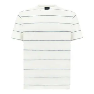 Paul & Shark Pure Linen Jersey T-shirt - Cloud Dancer-allure