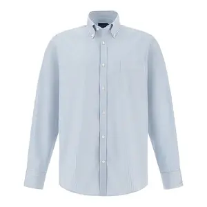 Paul & Shark Cotton Poplin Shirt Soffio - Stripes White Bluette