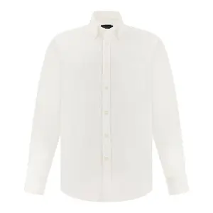 Paul & Shark Cotton Poplin Shirt Soffio - White