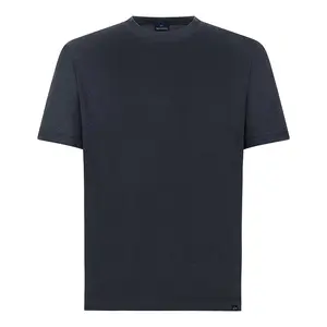 Paul & Shark Pure Linen Jersey T-shirt - Dama Blue