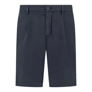 Paul & Shark Stretch Cotton Bermuda Shorts With One Dart