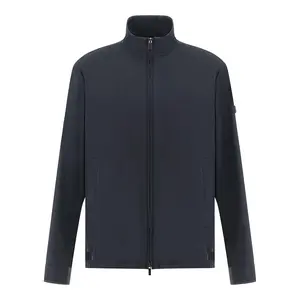 Paul & Shark Typhoon Re-4x4 Stretch Zip-up Jacket With Logo Badge