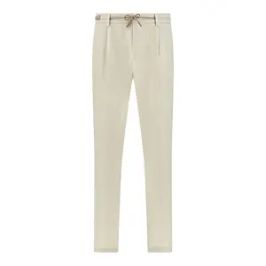 Paul & Shark Linen Chino Trousers - Beige