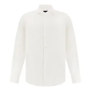 Paul & Shark Cotton Poplin Shirt Soffio - White