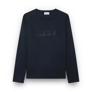 Paul & Shark X-soft Cotton T-shirt With Logo Embroidery - Dama Blue