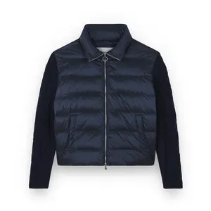 Paul & Shark Shiny Hybrid Down Jacket - Blue