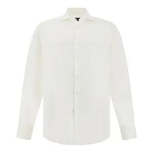 Paul & Shark Soffio Linen Shirt - White