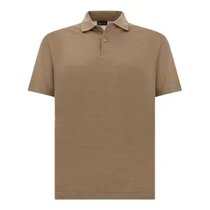 Paul & Shark Cotton And Silk Polo - Beige