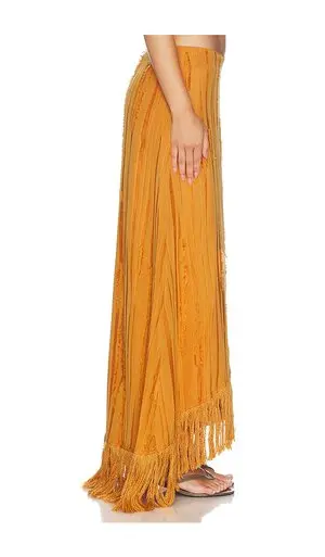 YELLOW THE LABEL Lennie Fringe Skirt
