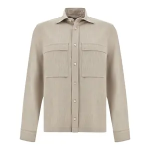 Paul & Shark Overshirt In Jersely - Sahara