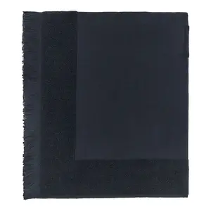 Paul & Shark Beach Towel With Jacquard Logo - Blue