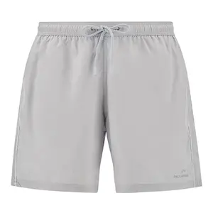 Paul & Shark Swimwear Portofino In Microfiber With Logo Embroidery - Pearl Blue