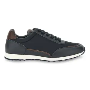 Paul & Shark Sneakers In Leather And Nylon - Dama Blue