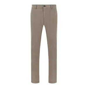 Paul & Shark Silk And Stretch Cotton Chino Pants - Taupe
