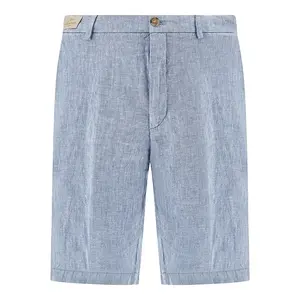 Paul & Shark Linen Bermuda Shorts
