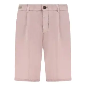 Paul & Shark Linen And Cotton Bermuda Shorts - Zephyr