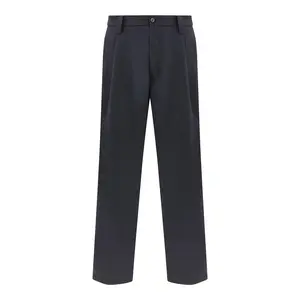 Paul & Shark Como Technical Wool Trousers - Blue