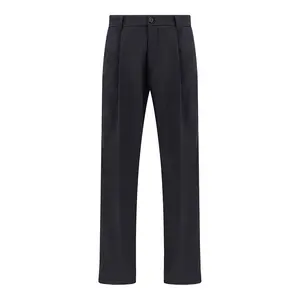 Paul & Shark Como Trousers In Tech Wool - Dama Blue