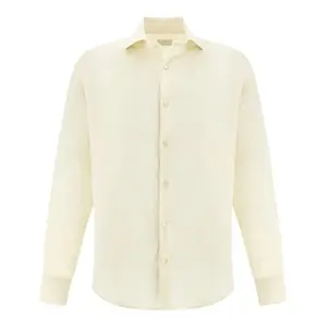 Paul & Shark Garment‑dyed Cotton Voile Shirt - Beige