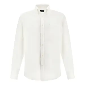Paul & Shark Cotton Oxford Shirt Soffio - White