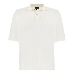 Paul & Shark Super Lightweight Piuma Cotton Polo - Blanc De Blanc