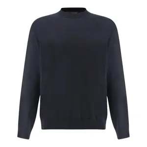 Paul & Shark 140’s Superfine Merino Wool Crewneck Sweater - Blue