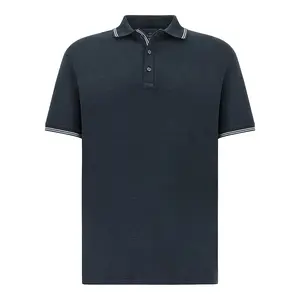 Paul & Shark X-soft Polo Shirt In Cotton Interlock - Dama Blue
