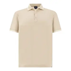 Paul & Shark X-soft Polo Shirt In Cotton Interlock - Beige