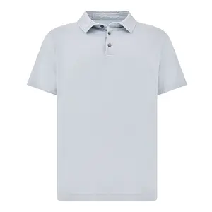 Paul & Shark Polo Shirt In Garment‑dyed Suvin Cotton - Skyride