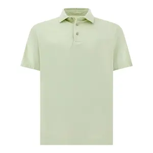 Paul & Shark Polo Shirt In Garment‑dyed Suvin Cotton - Meadow Mist