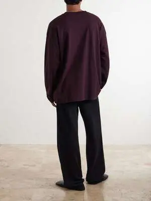 Dries Van Noten Hegland Cotton-jersey T-shirt