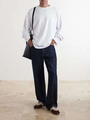 Dries Van Noten Hegland Cotton-jersey T-shirt