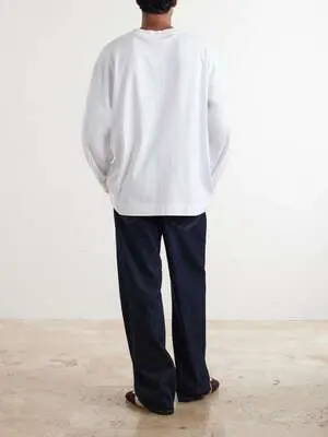 Dries Van Noten Hegland Cotton-jersey T-shirt