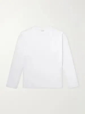Dries Van Noten Hegland Cotton-jersey T-shirt - White