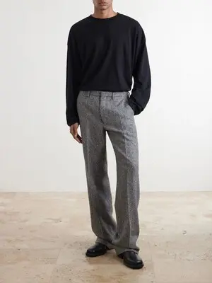 Dries Van Noten Hegland Cotton-jersey T-shirt